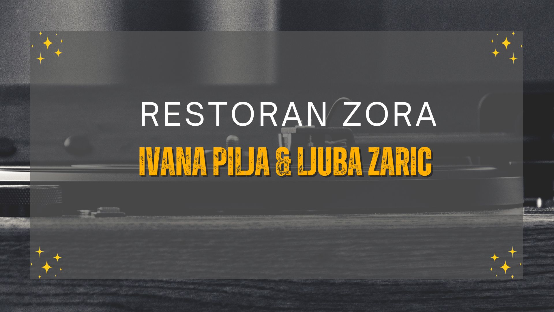 Ivana Pilja i Ljuba Zarić | Restoran Zora, Chicago | 18. oktobar 2025.